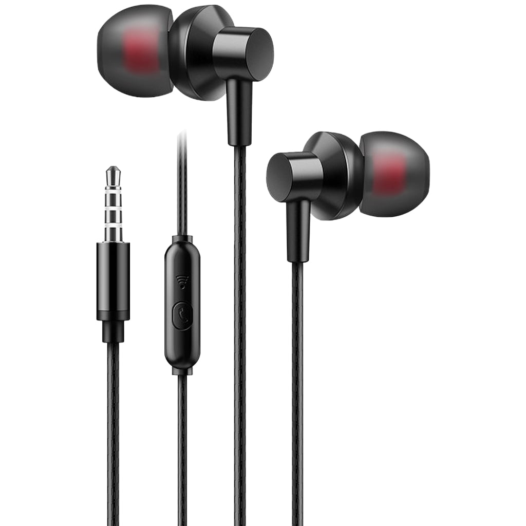 3.5mm Earphones with Control Noise Canceling In Ear Headphone for ...