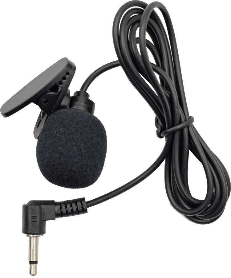 3.5mm External Clip Microphone for Car Head Unit Bluetooth Enabled ...