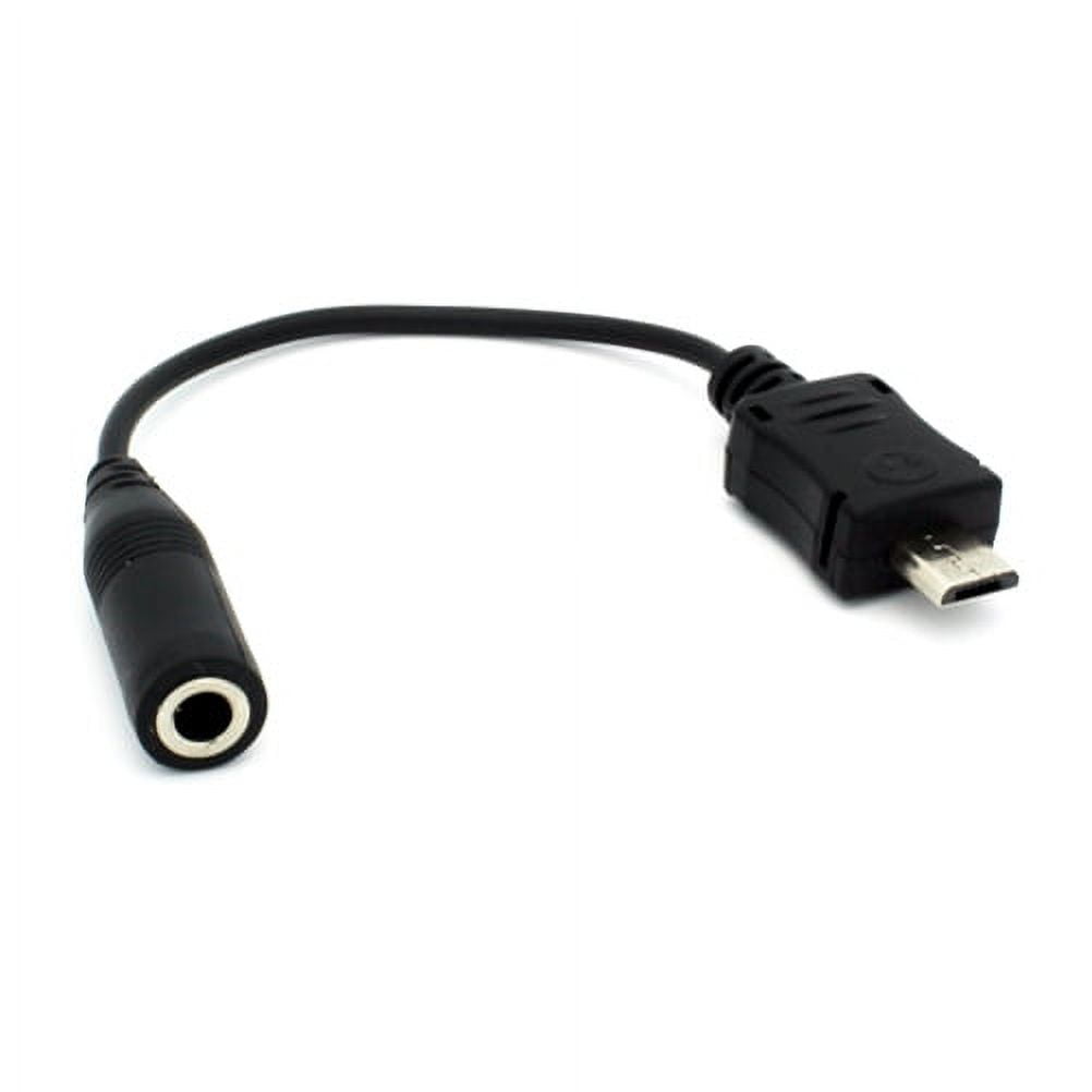 3.5mm Female to Micro-USB Headset Adapter Earphone Jack Converter ...