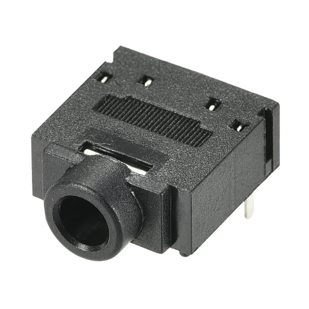 3.5mm Headphone Jack Female Audio Socket Connector Stereo 5 Pins PCB ...