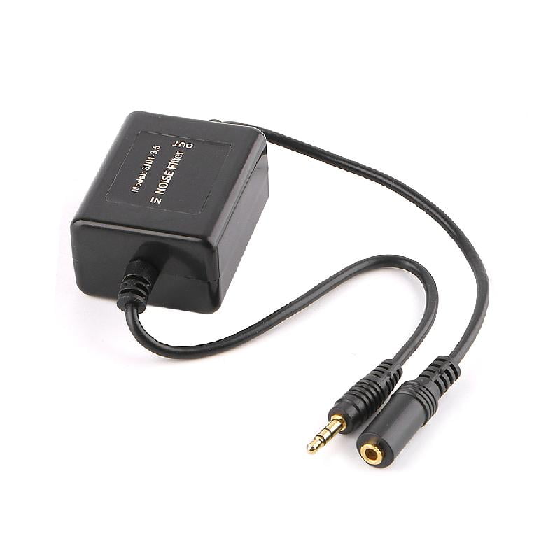 3.5mm Headphone Mini Jack Ground Loop Isolator Noise Filter Car Auido ...