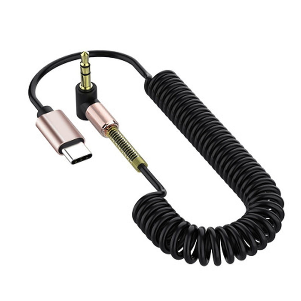 3.5mm Male AUX Audio Jack to Type C Male Charge Cable Audio to USBC ...