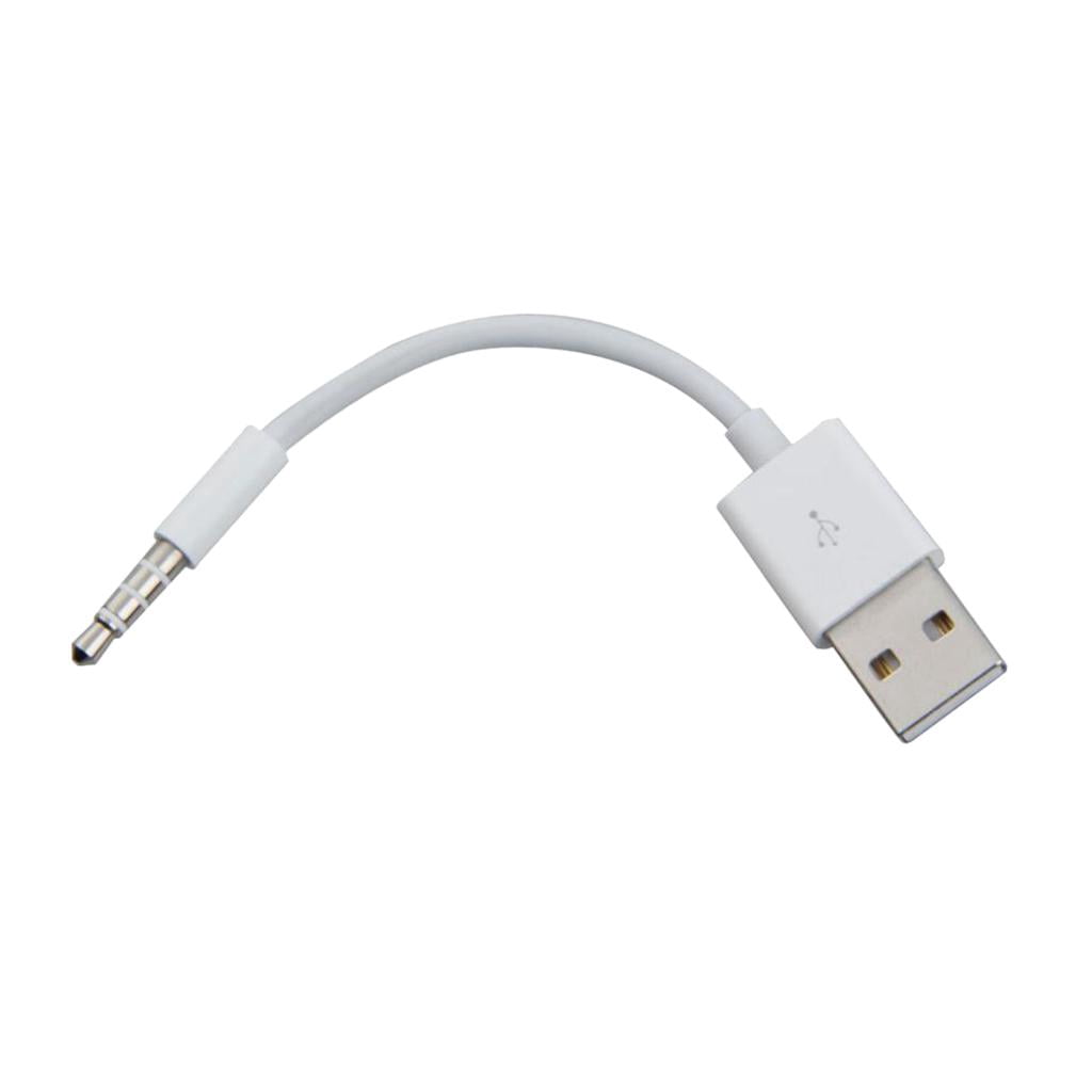 3.5mm Male AUX Audio Plug Jack to USB 2.0 Male Converter Cable Data ...