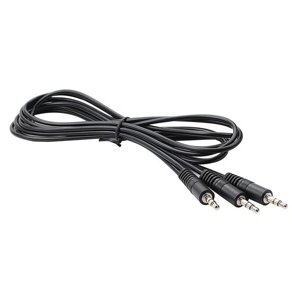 3.5mm Stereo Male to Dual 3.5mm Mono Male Audio Cable, 3.5mm 1/8" TRS ...