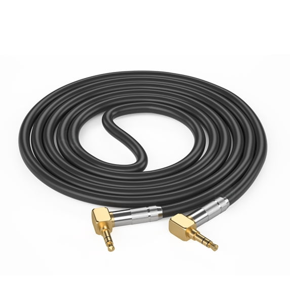 3.5mm Male To Male Stereo Auditory Cable Cord With Right Angled ...