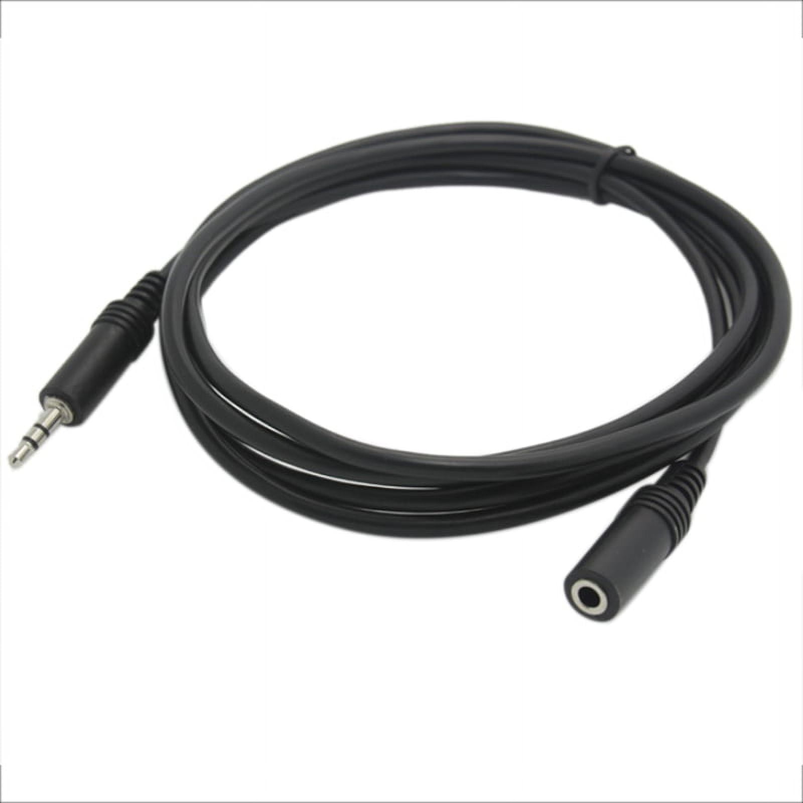 3.5mm Male to Female Extension Cable Headset Audio Jack Extender ...