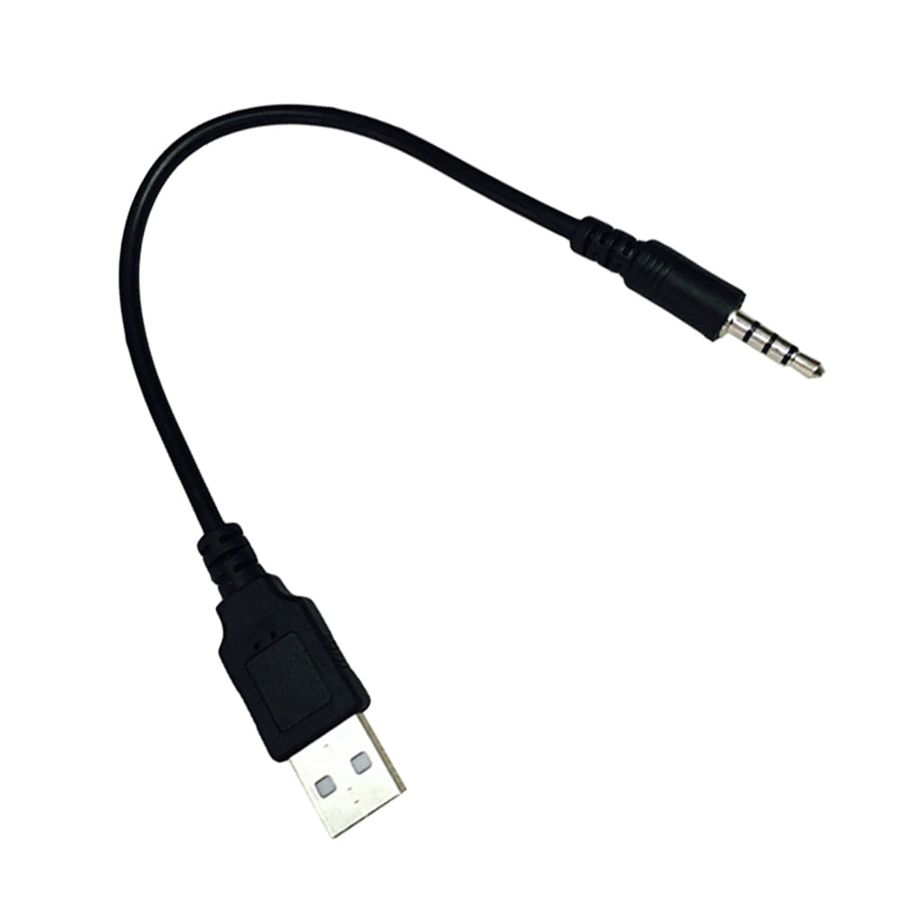 3.5mm Male to USB AUX Jack Audio Cable Charge Adapter Cord Wire for Car ...
