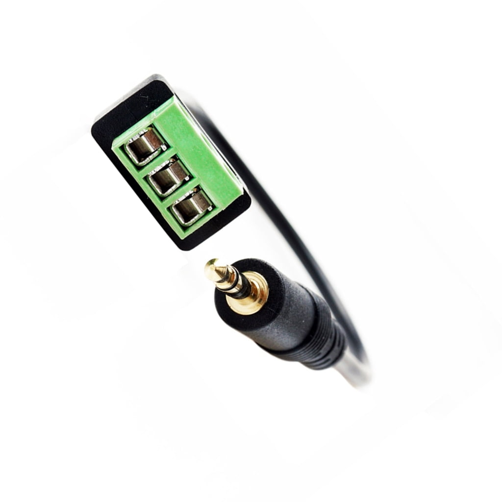 3.5mm Screw Terminals Adapter Cable 3.5mm Balanced Plugs to Screw ...