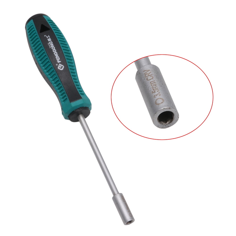 3.5mm Screwdriver Socket Driver Wrench Hex Nut Key Nutdriver Tool Screw ...