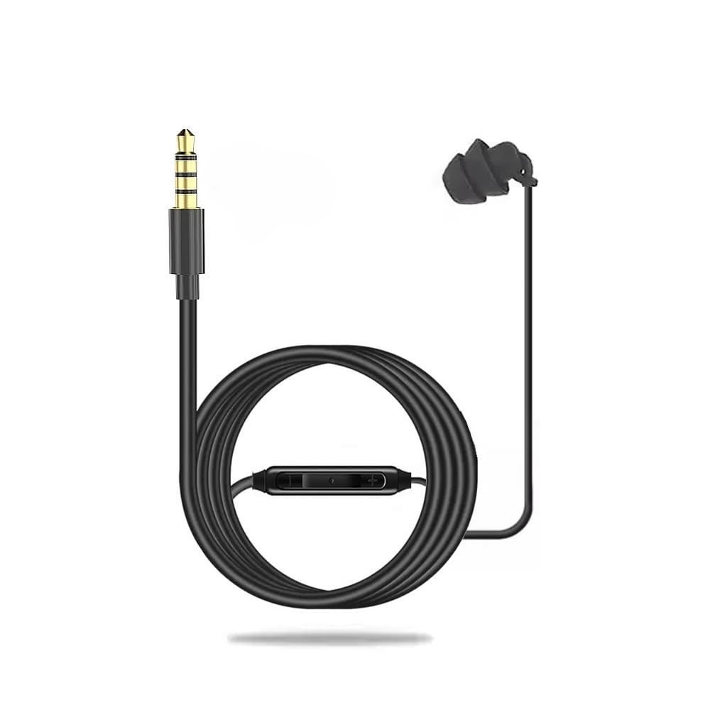 3.5mm Single Side Earbud With Mic Type C Connector Wired Earphone Soft ...