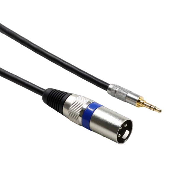 3.5mm Small Plugs to Cable Unbalanced Adapter Cord Microphones Cord PVC ...
