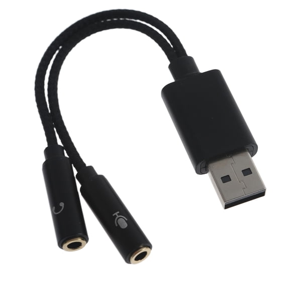 3.5mm Splitter Y Cable for Computer 3.5mm Male to 2 3.5mm Female Mic ...