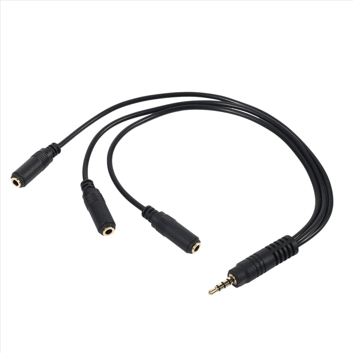 3.5mm Stereo Audio Splitter Cable Gold Plated 3.5mm (1/8 inch) TRRS ...