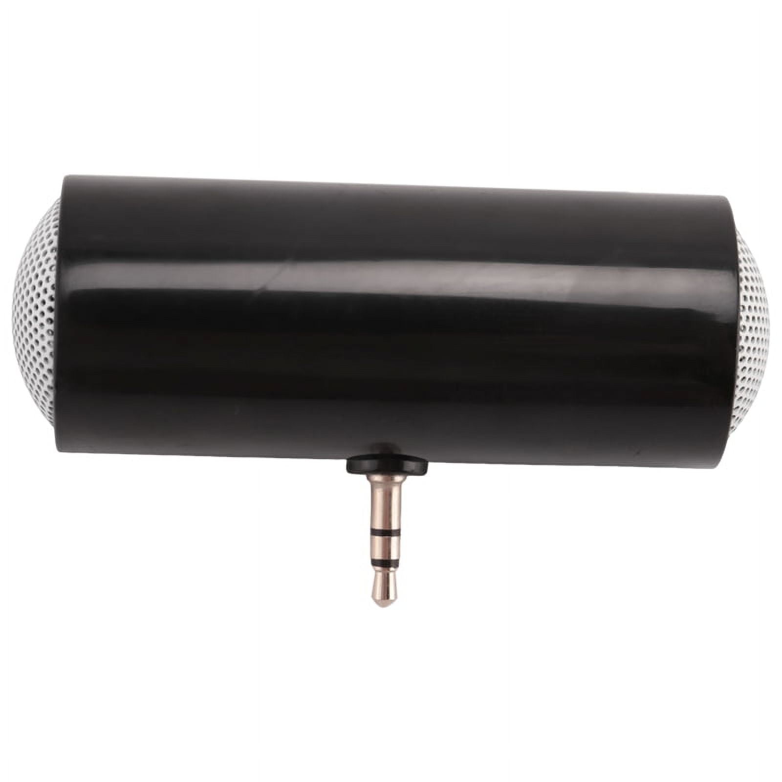 3.5mm Stereo Mini Speaker Amplifier for Mobile Phone Tablet PC-Black ...