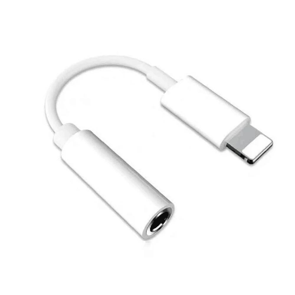 3.5mm TRS Female To Lightning Phone Microphone Input Copper Plated Plug ...