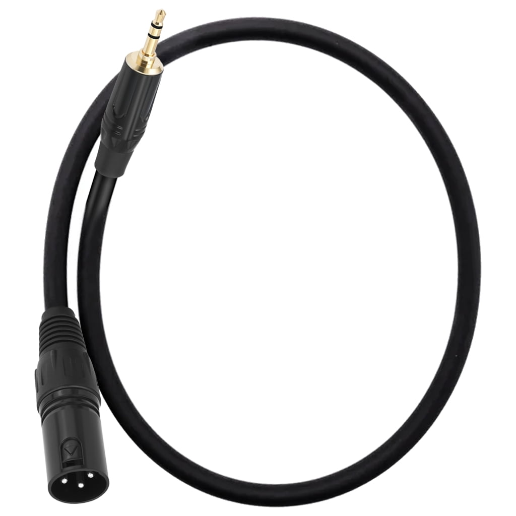 3.5mm TRS to 3Pin Male Auditory Cable Double shielding for Connecting ...