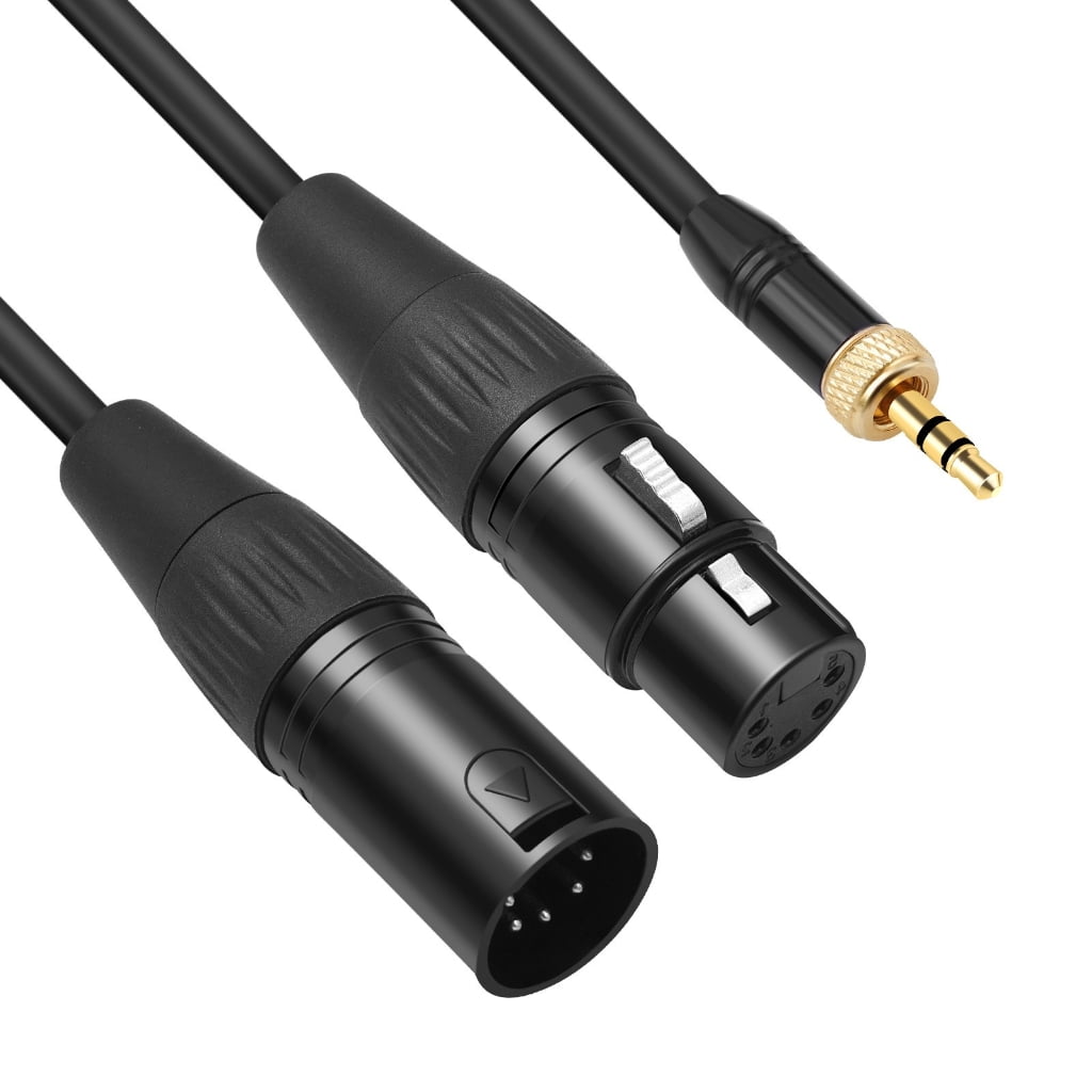3.5mm Threaded 5 Pin Cable Line with Gold Plated Connector 5 Pin ...