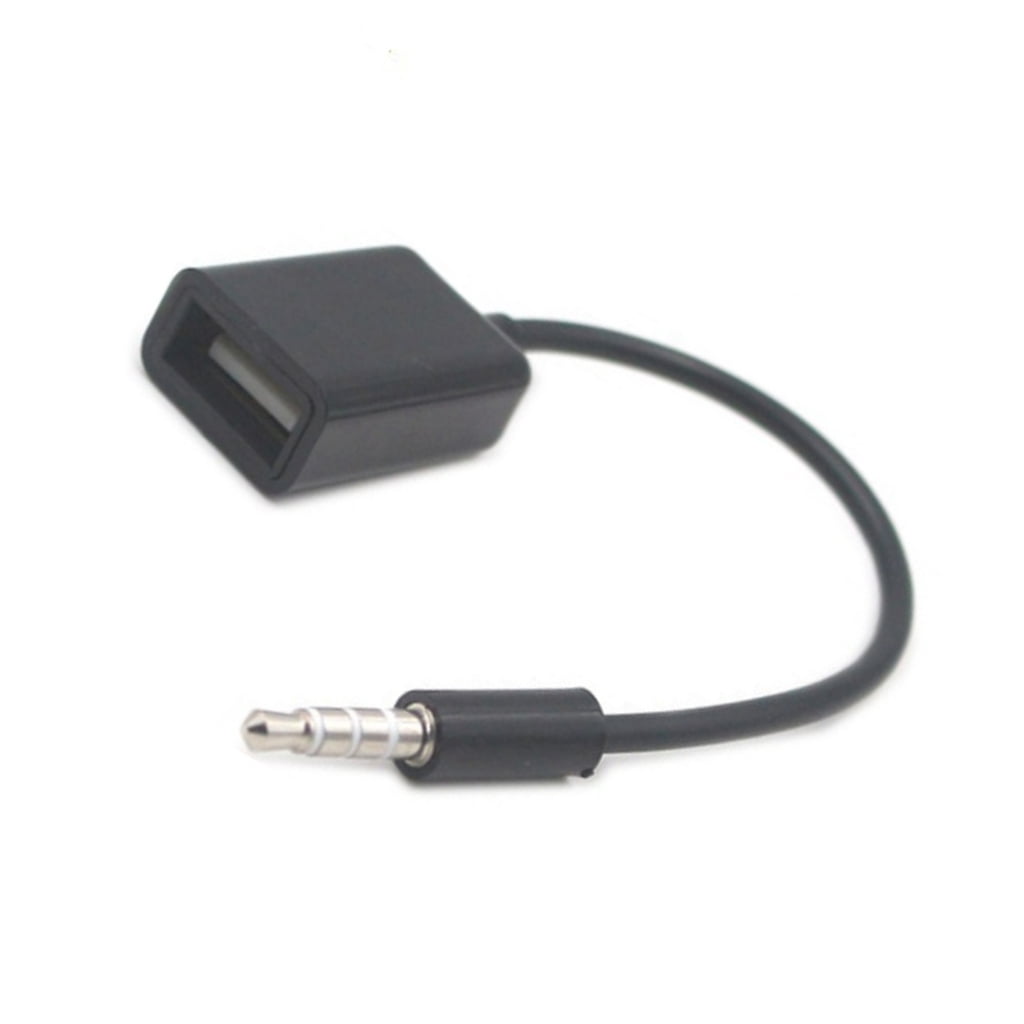 3.5mm USB to AUX Cable Conversion for Connecting Mobile Devices to ...