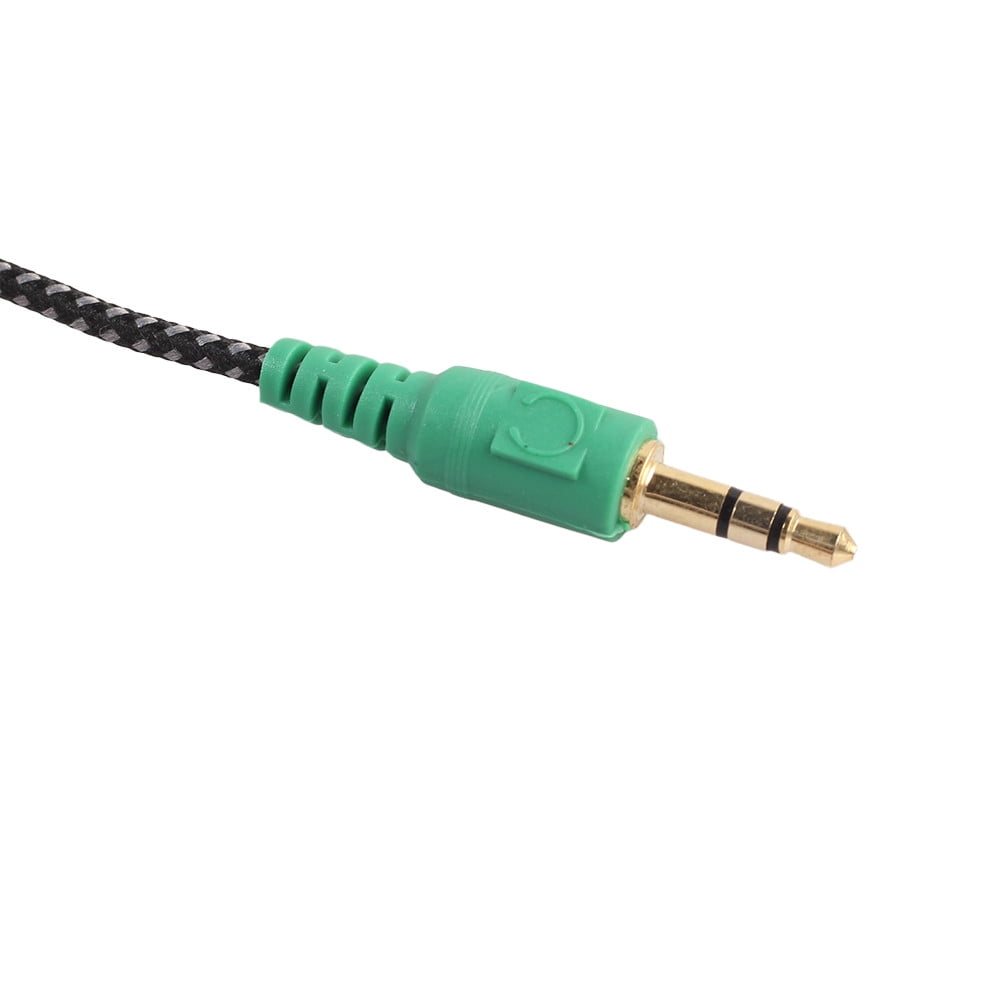 3.5mm Y Splitter 2 Jack Male to 1 Female Headphone Mic Audio Adapter ...