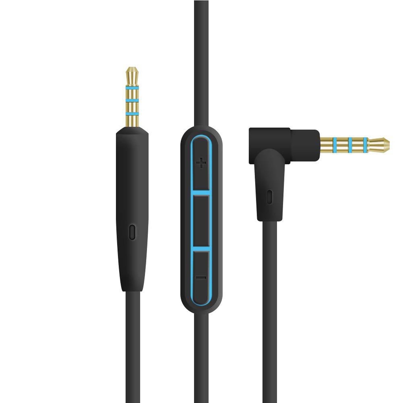 3.5mm to 2.5mm Headphone Cable with Mic & Volume Control - for Bose ...