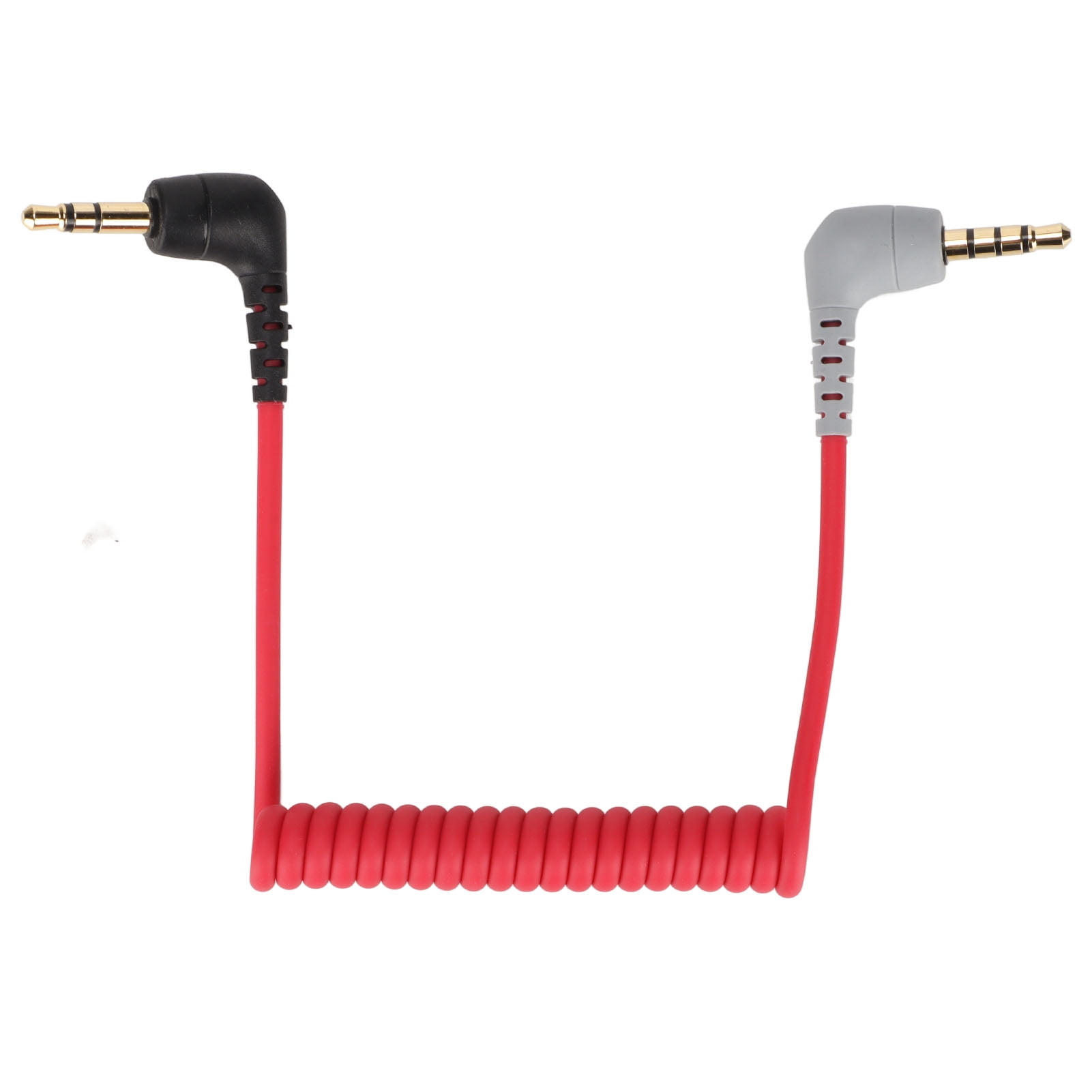 3.5mm to 3.5mm TRRS Microphone Cable Male to Male Right Angles ...