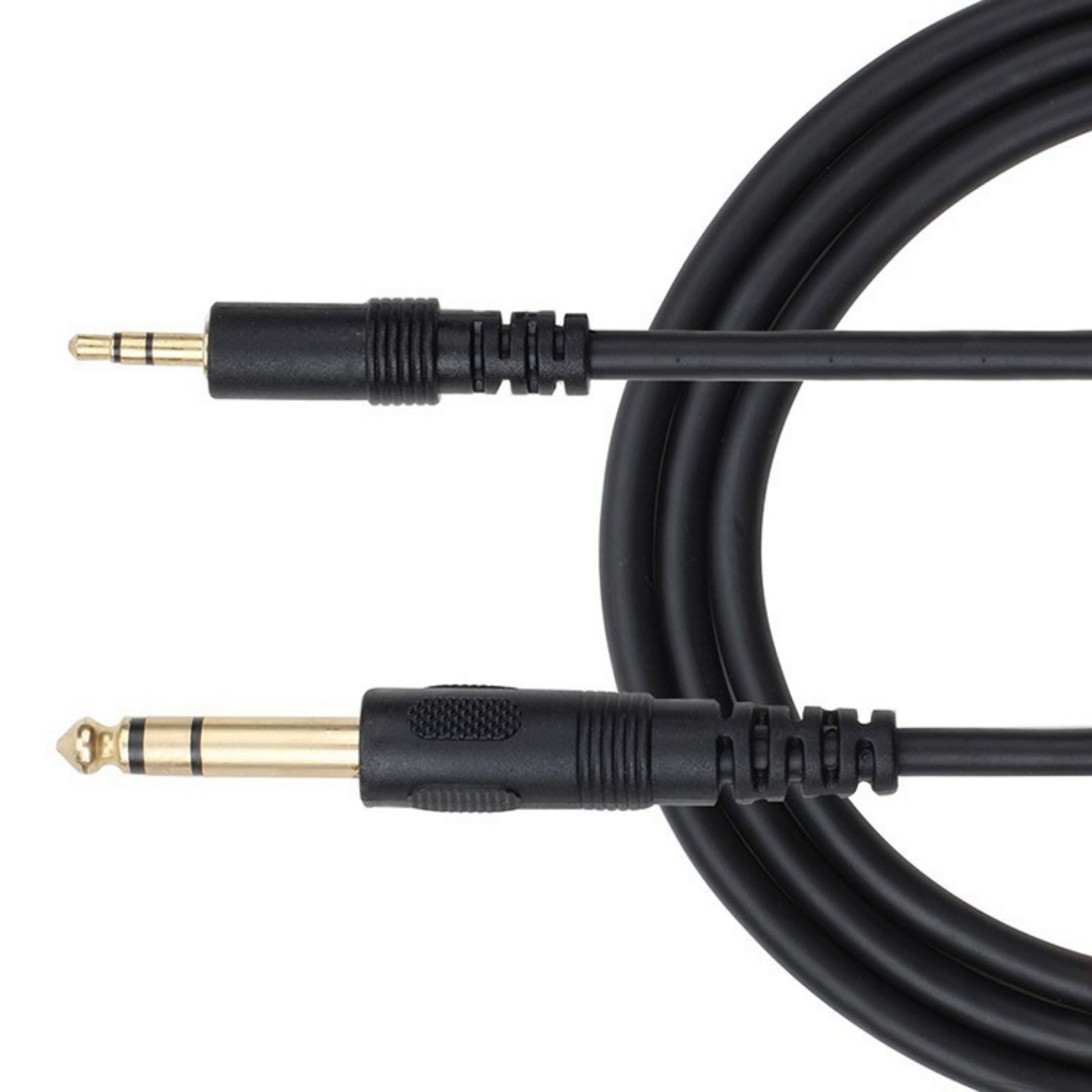 3.5mm to 6.35mm Cable Gold Plate Ends for Improved Signals Quality ...