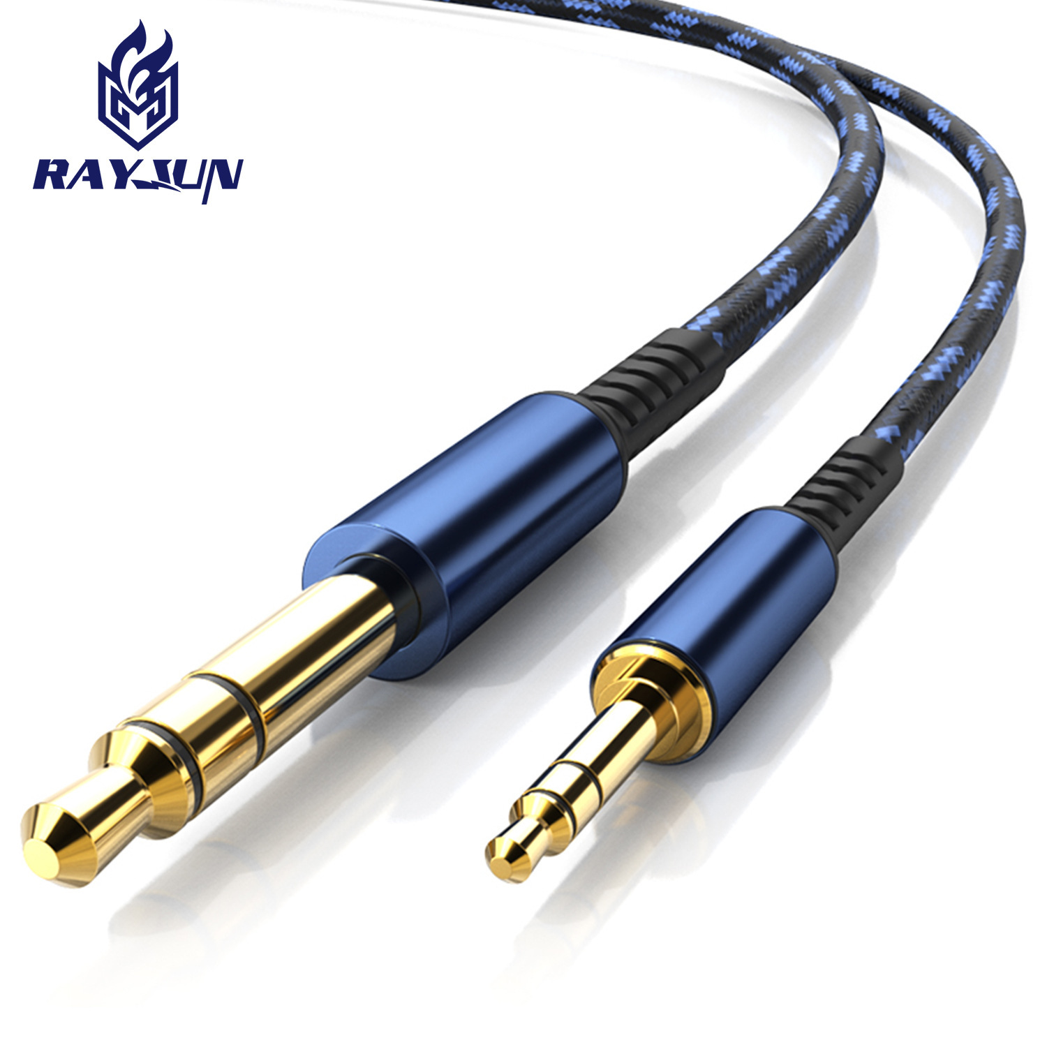 3.5mm to 6.35mm Stereo Audio Cable, Male to Male Aux Cord for Phone ...