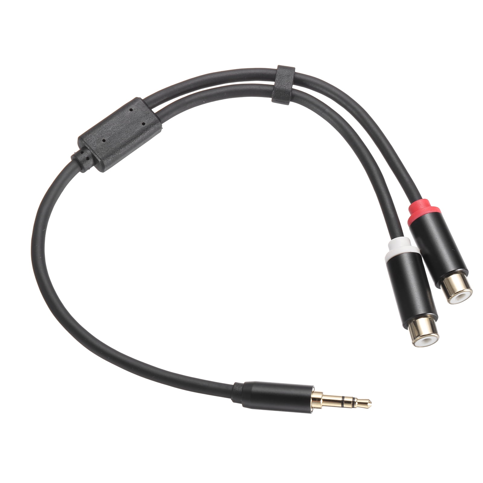 3.5mm to RCA Cable, 1ft TRS Male to RCA Female Stereo Audio Cable RCA Y ...