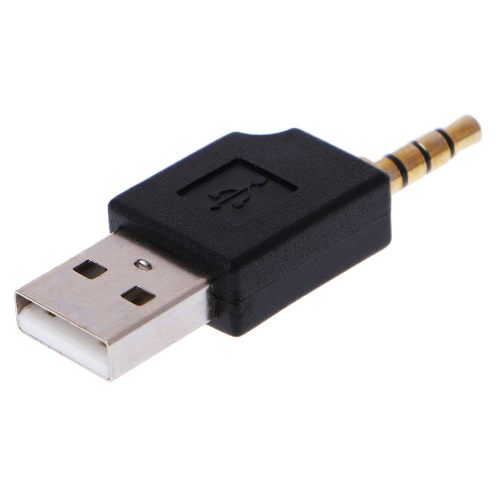 3.5mm to USB 2.0 Male Aux Auxiliary Adapter For for for 1st 2 - Walmart.com