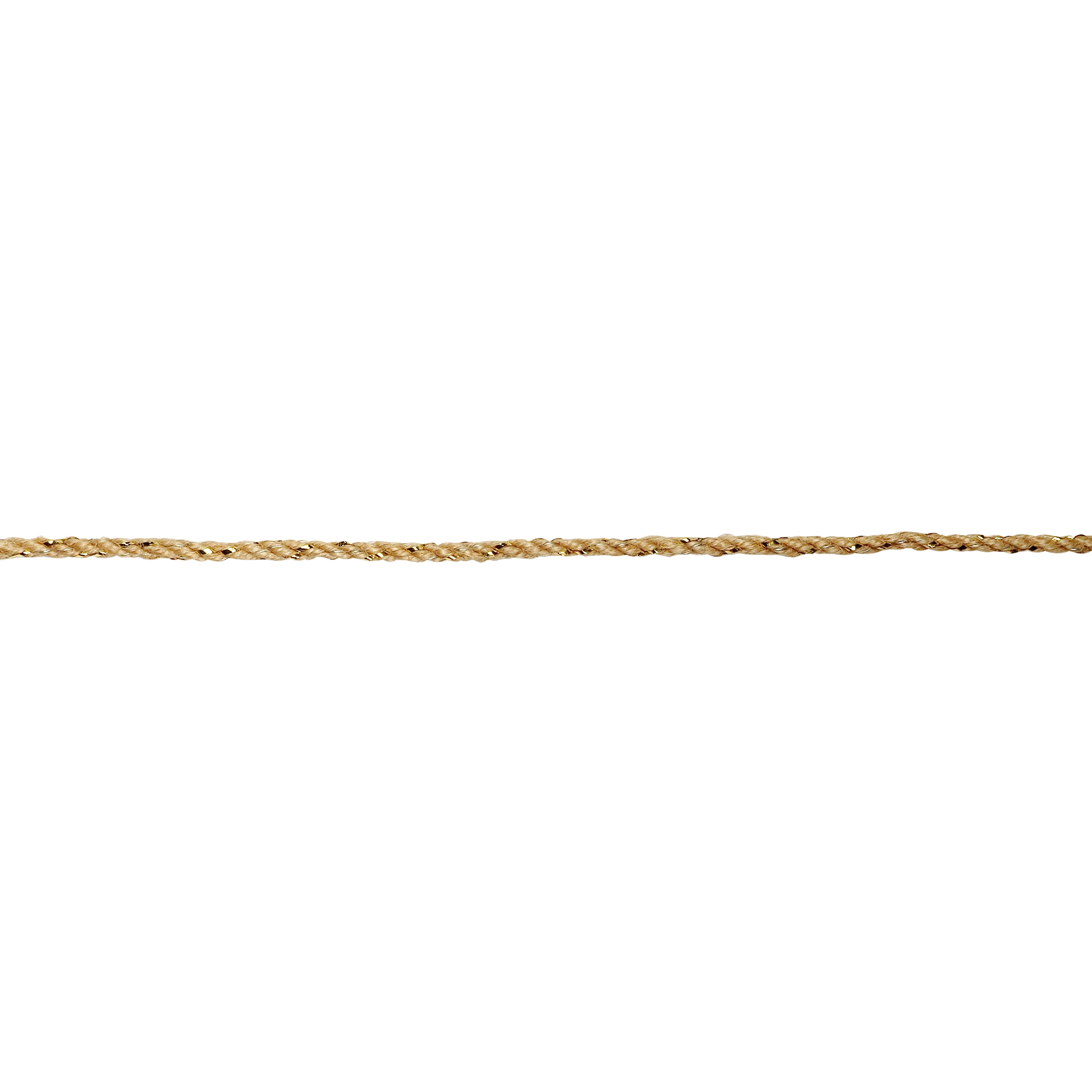 3.5mm x 5yd. Metallic Jute Wired Cording by Celebrate It™ - Walmart.com