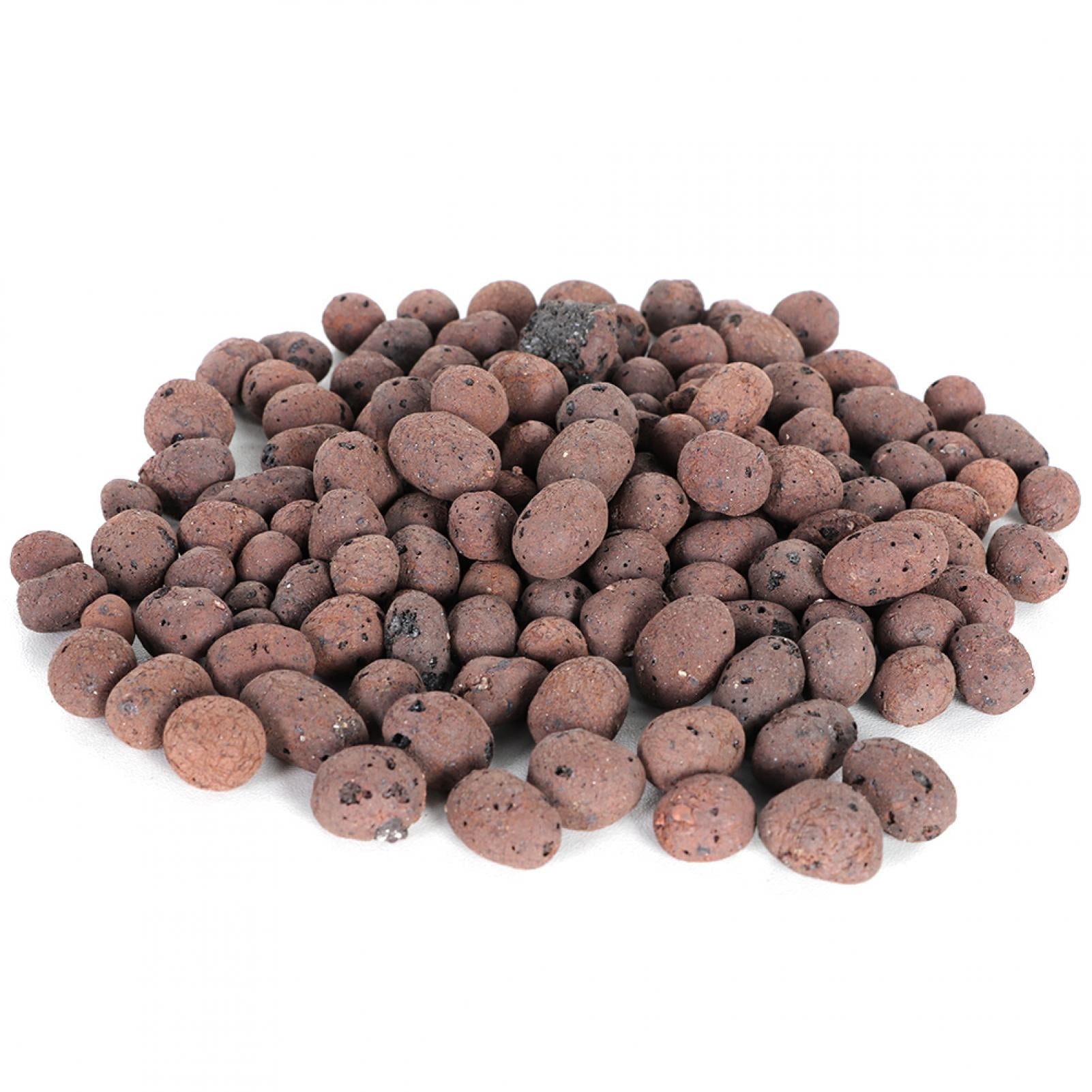 3.5oz Expanded Clay Pebbles 0.6'' Grow Media Porous Stones Natural Clay ...