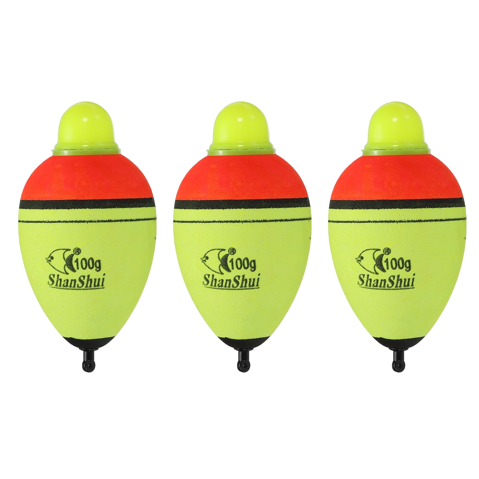 3.5oz Lighted Fishing Slip Bobbers EVA Light Up Fishing Float, Yellow ...