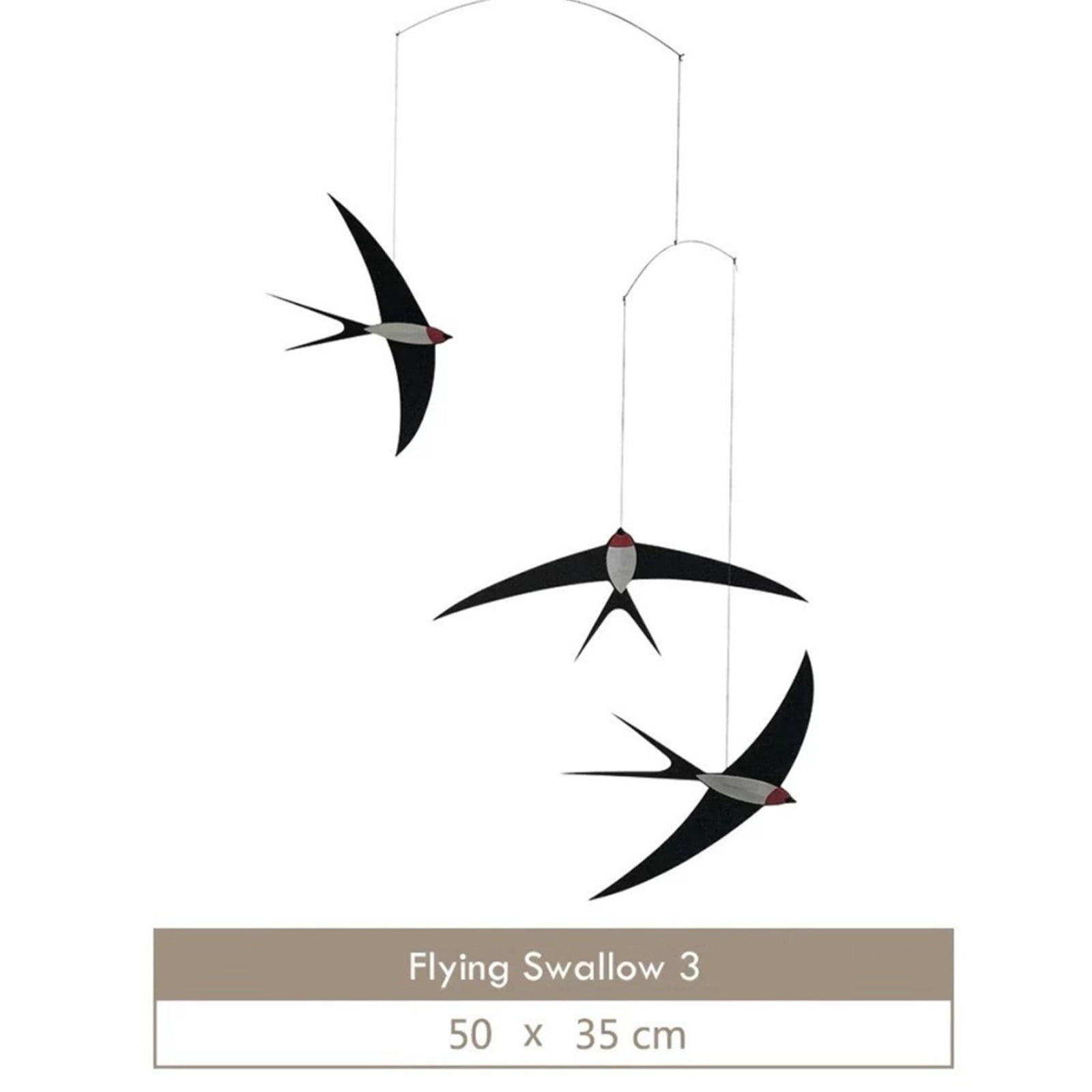 3/5pcs Balanced Swallow Silent Wind Chime Home Atmosphere Decoration ...