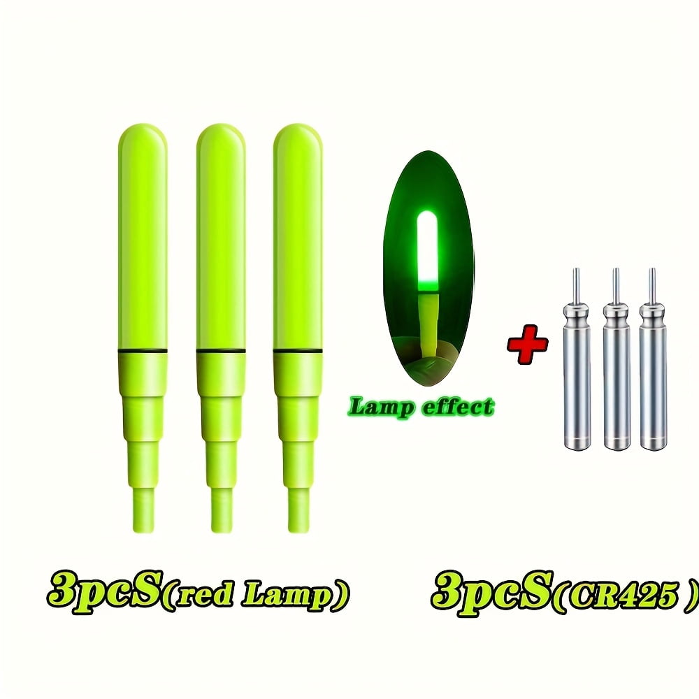 3/5pcs Night Fishing Rod Light Fishing Tool Night Fishing Glowing Rod ...