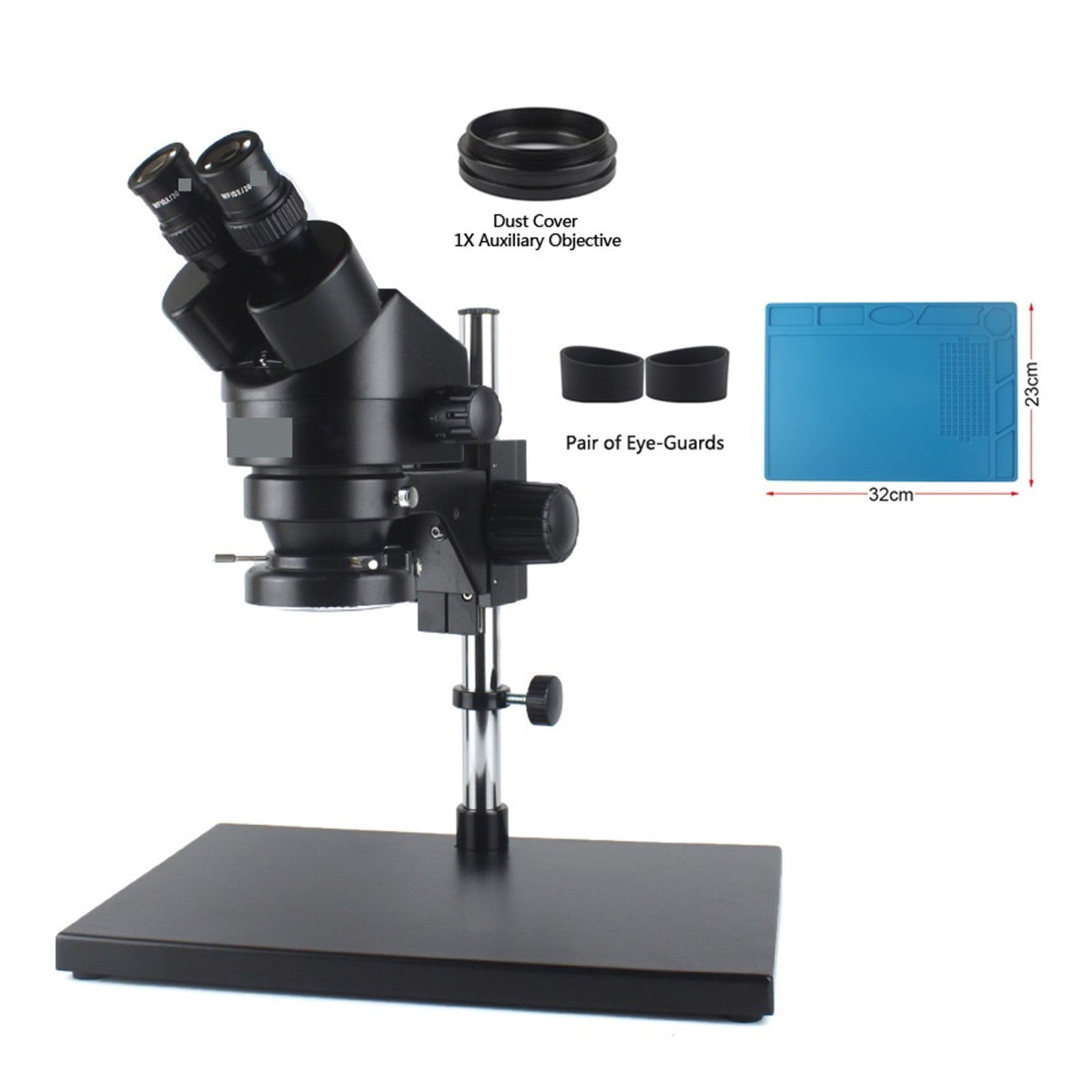 3.5x-90x Industrial Binocular Stereo Microscope Magnification + 56 ...