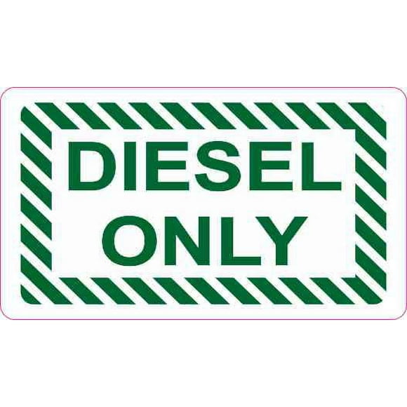 Diesel Fuel Only Stickers