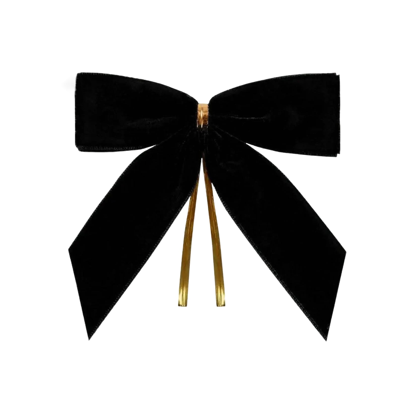 3.5x3.5 Inch Velvet Bows for Christmas Tree Bow Ribbon Bow Tree Topper ...