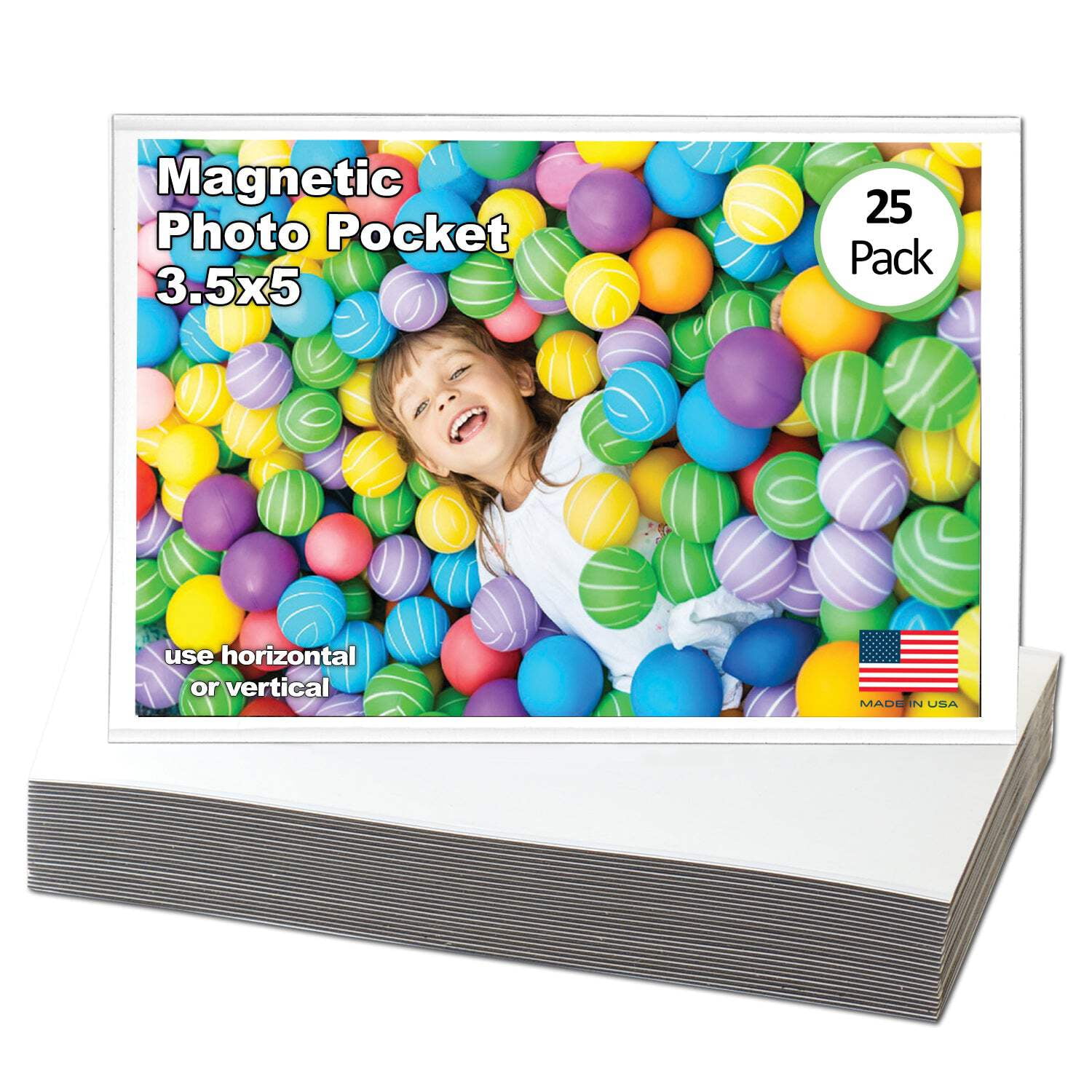 3.5x5 Magnetic Photo Pocket - Walmart.com
