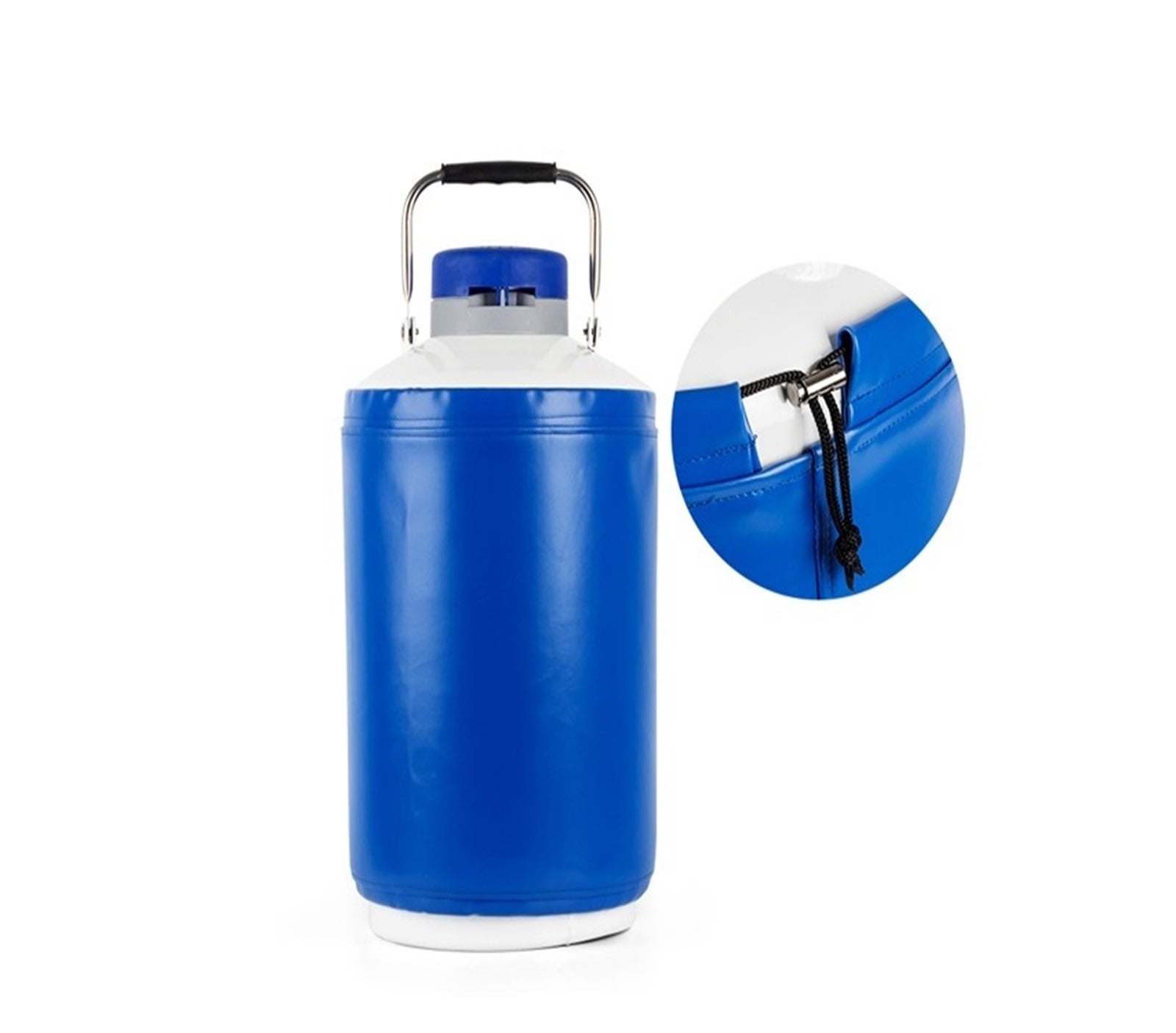 3/6/10/15/30L Liquid Nitrogen Container Cryogenic Tank Dewar Liquid Nitrogen Container with ...