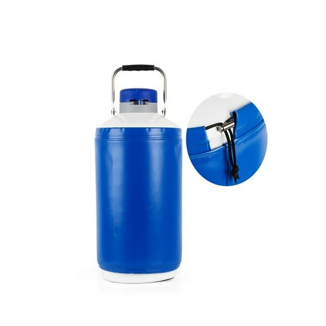3/6/10/15/30L Liquid Nitrogen Container Cryogenic Tank Dewar Liquid Nitrogen Container with ...