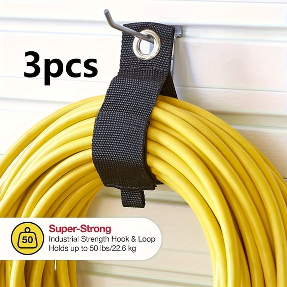 Extension Cord Wraps for Cable Management