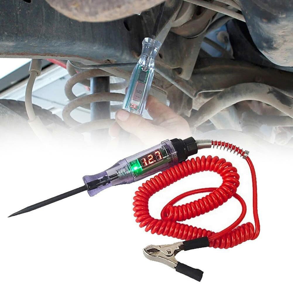 3/6/12/24VDC Digital Electric Voltage Circuit Tester Automotive Light ...