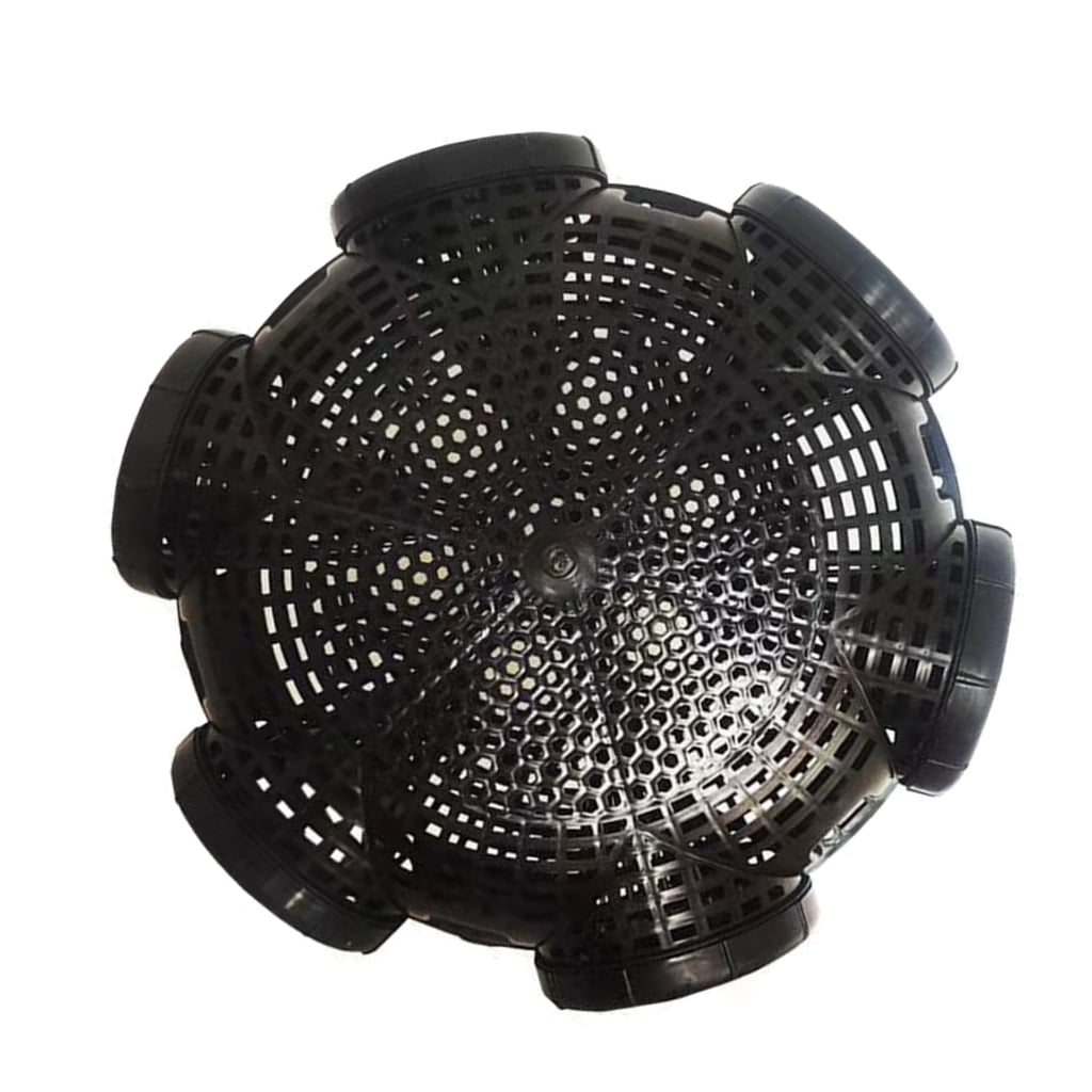 3/6/8 Hole Lobsters Trap Fishing Cage Reusable Crabs Eel Cage ...