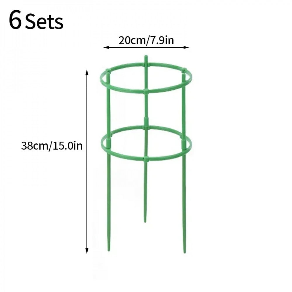 3/6/9/12Sets Plant Support Pile Stand Flowers Plant Arrangement Fixing ...