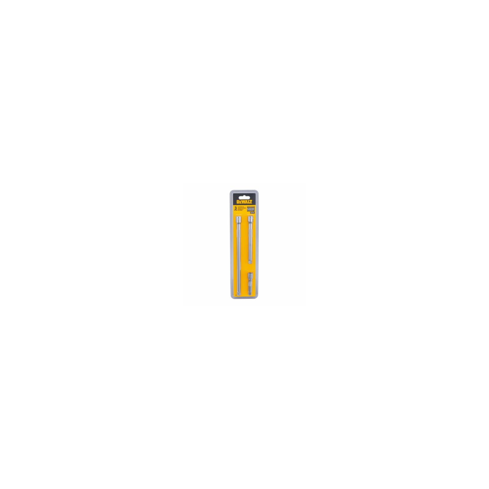3", 6", And 10" Extension Set, 3Pc, 3/8" Drive Dewalt Socket ...