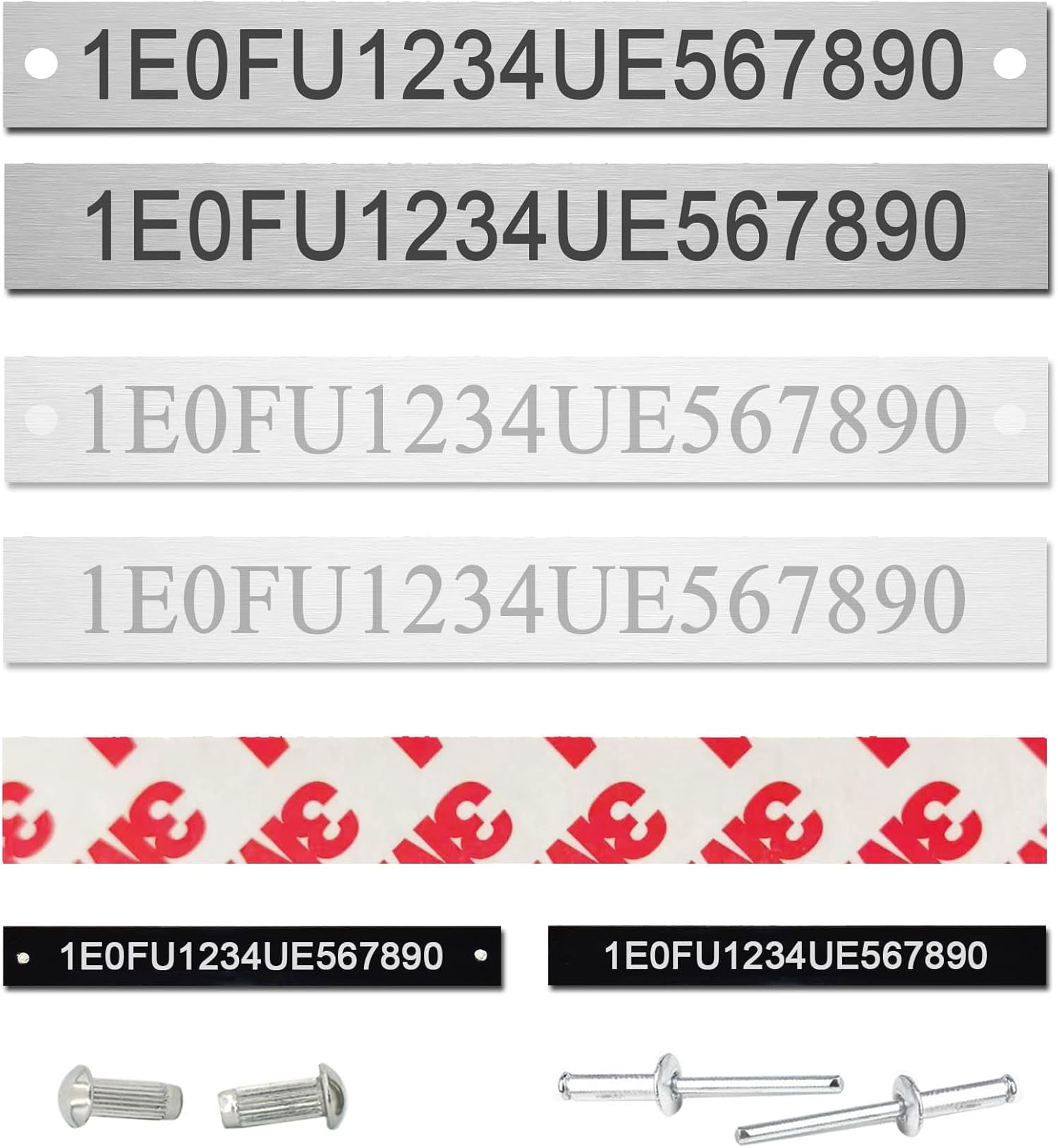 3-6 Days Fastest Delivery - Custom VIN ID Plate for Trailer ...