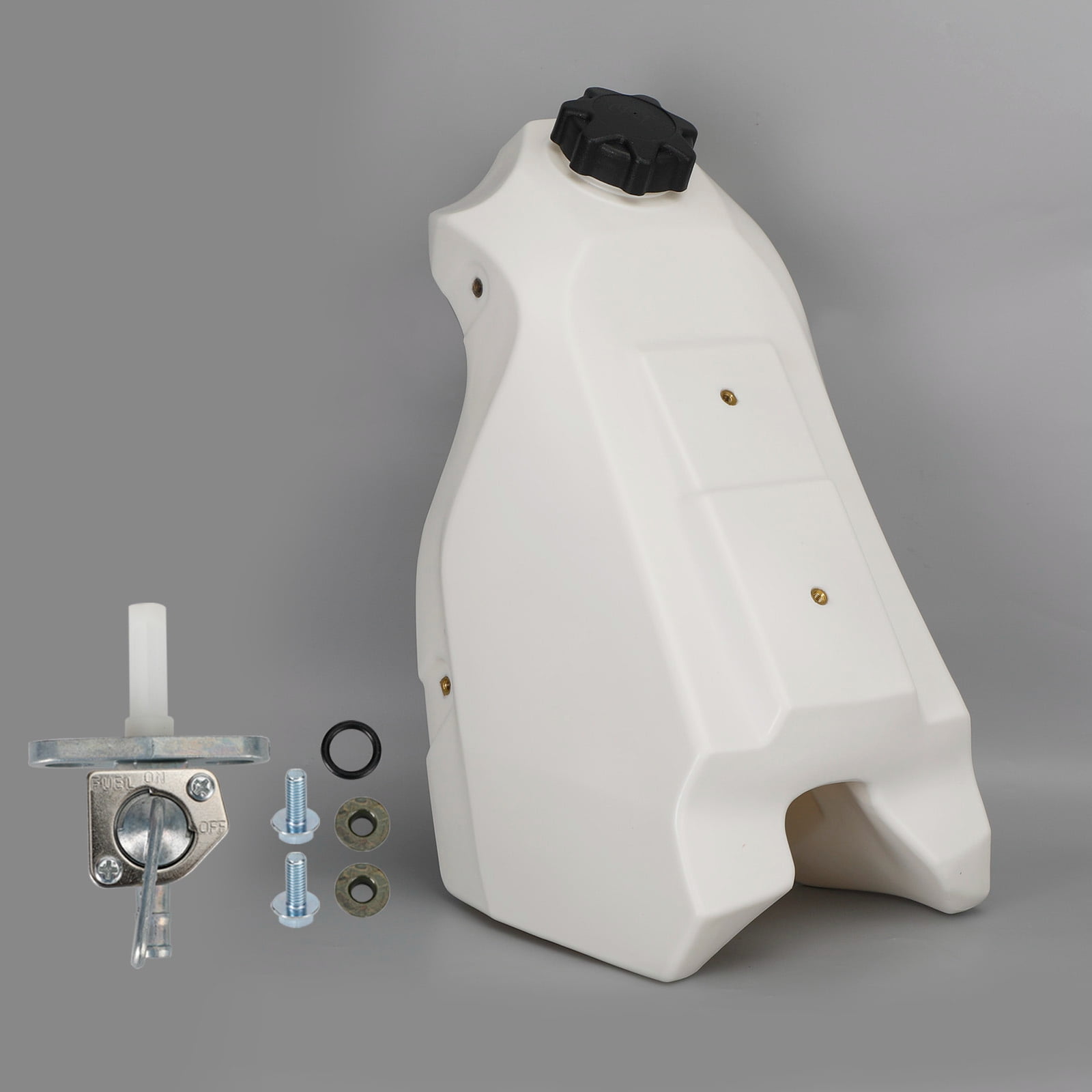 3.6 Gal Large Capacity Gas FUEL Tank White For Honda CR 500R CR500R ...