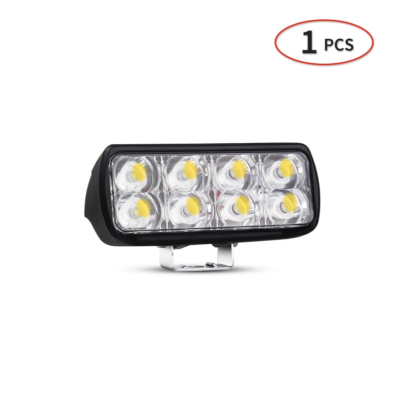 3.6 Inch Single Row LED Light Bar Low Profile Ultra Thin Slim Mini Spot ...