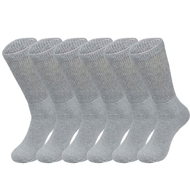 Diabetic Socks Men's & Women Crew Style Physicians Approved Socks, 9 ...