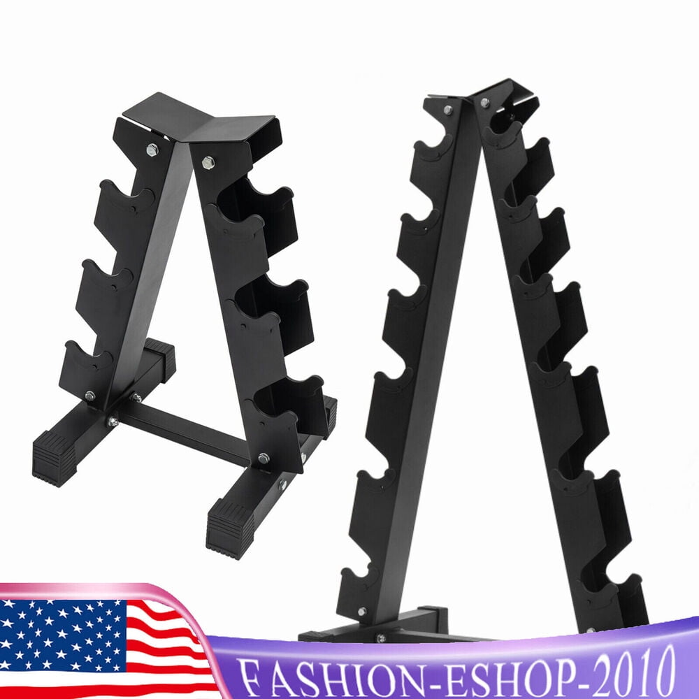 3/6-Tier Vertical Dumbbell Storage Rack Weight Rack Dumbbell Rack for ...